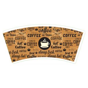 Quality Paper Cup Fan PE Coated Paper for Hot and Cold Deverage 3oz-22oz Eco-Friendly for sale