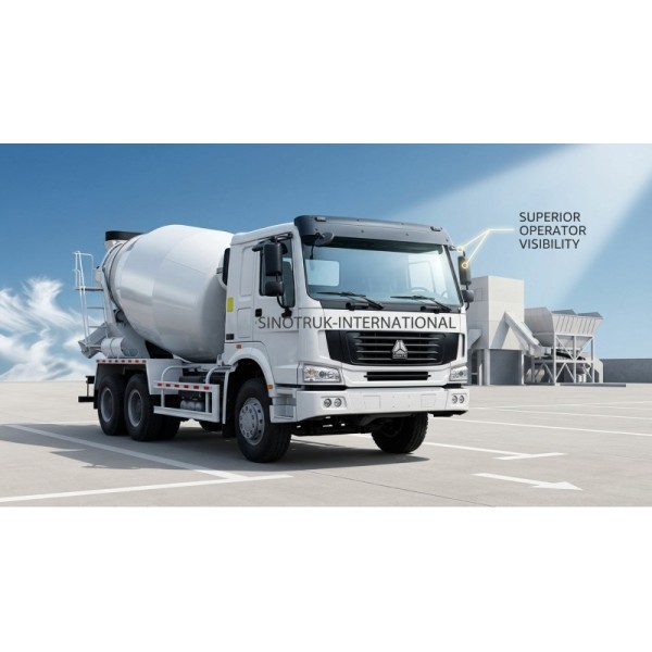 Quality Concrete Mixer Truck SINOTRUK HOWO 12CBM 336HP 6X4 LHD ZZ1257N4048W for sale