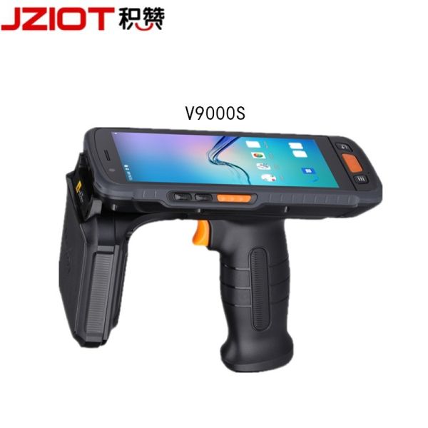 Quality 5.5 Inch Uhf Handheld Reader RFID Reader Pda With Handle Pistol Grip Android 11 for sale