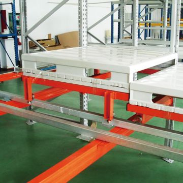 Quality Push Back Pallet Racking High Density Warehouse Storage Racking Push Back Rack for sale