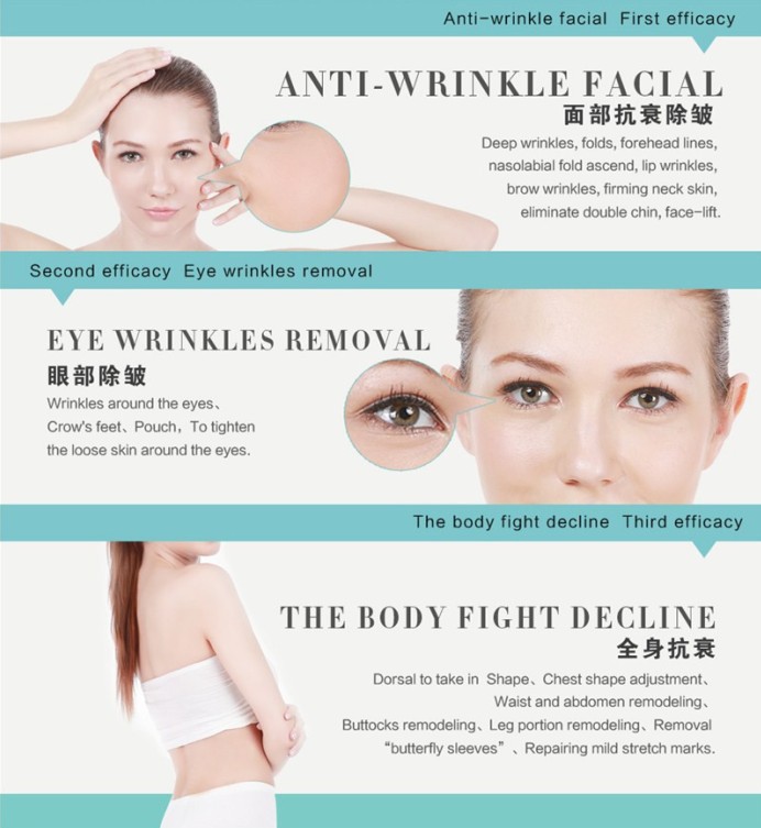 Portable high intensity focused sound hifu machine for skin care