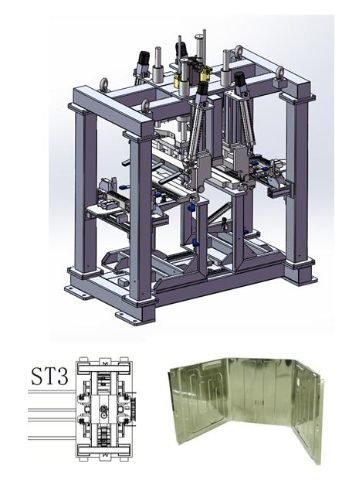 Dishwasher Tub Manufacturing Line (bottom, top and wrapper roll seaming)