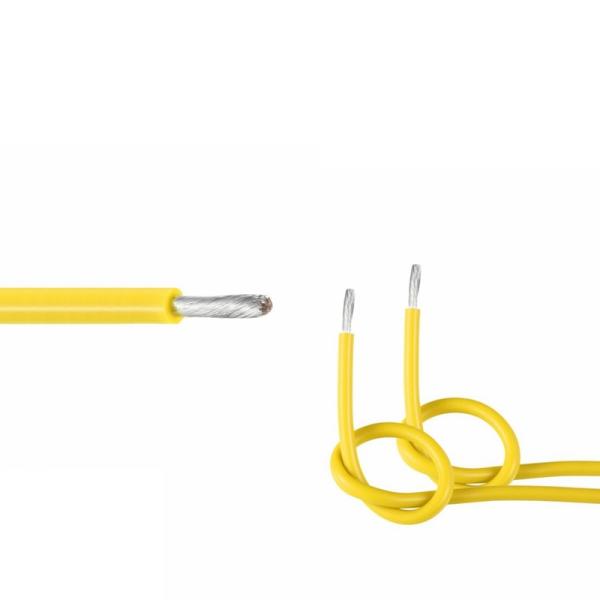 Quality UL3135 silicone rubber tinned copper wire 600V 200C electrical flexible wire for sale