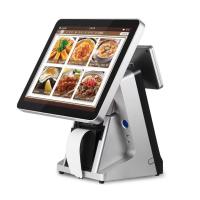 Quality Supermarket 15.6'' Windows Dual Screen POS System With Printer Scanner for sale