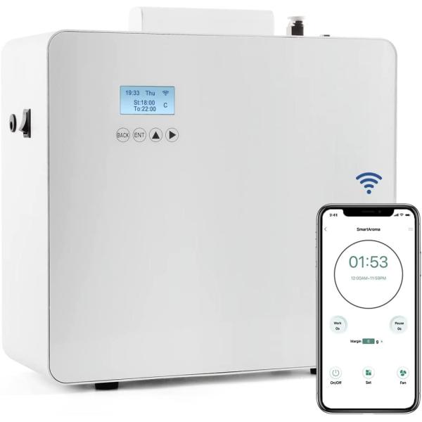 Quality HOMEFISH Commercial Scent Diffuser Machine HVAC Nebulizer 800ml for sale