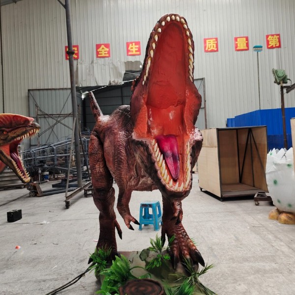 Quality Theme Park High-quality Realistic Animatronic Dinosaur T-rex Model for sale
