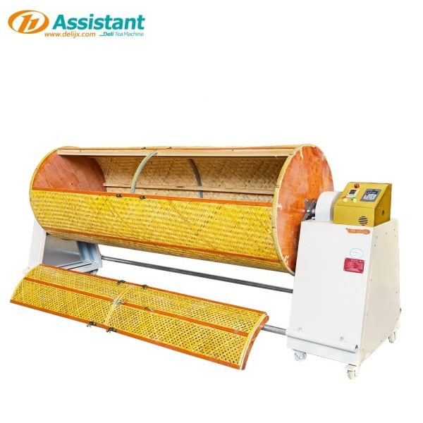 Quality 1100KG Oolong Tea Shaking Green Machine DL-6CYQT-9025-2 with Tieguanyin Drum Rolling for sale