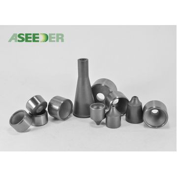 Quality Premium Tungsten Carbide Sandblasting Nozzles Non Standard Shape For Oil for sale