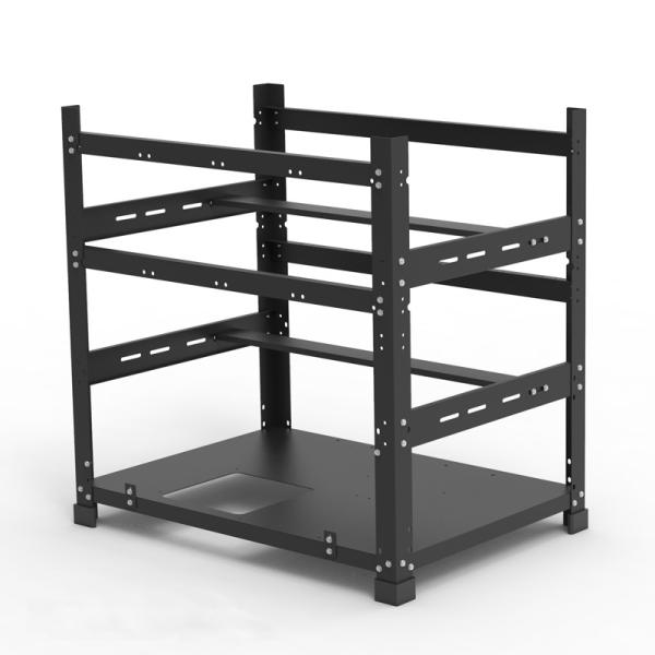 Quality Cryptocurrency 12GPU Mining Rig Frame, Air Open Mining Rig Frame, Mining ETH/ETC for sale