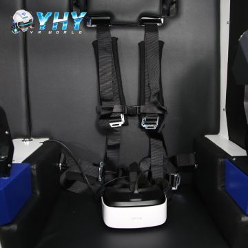 Quality Theme Park 9D VR Simulator Double Seats 360 Degree Virtual Reality Equipment for sale