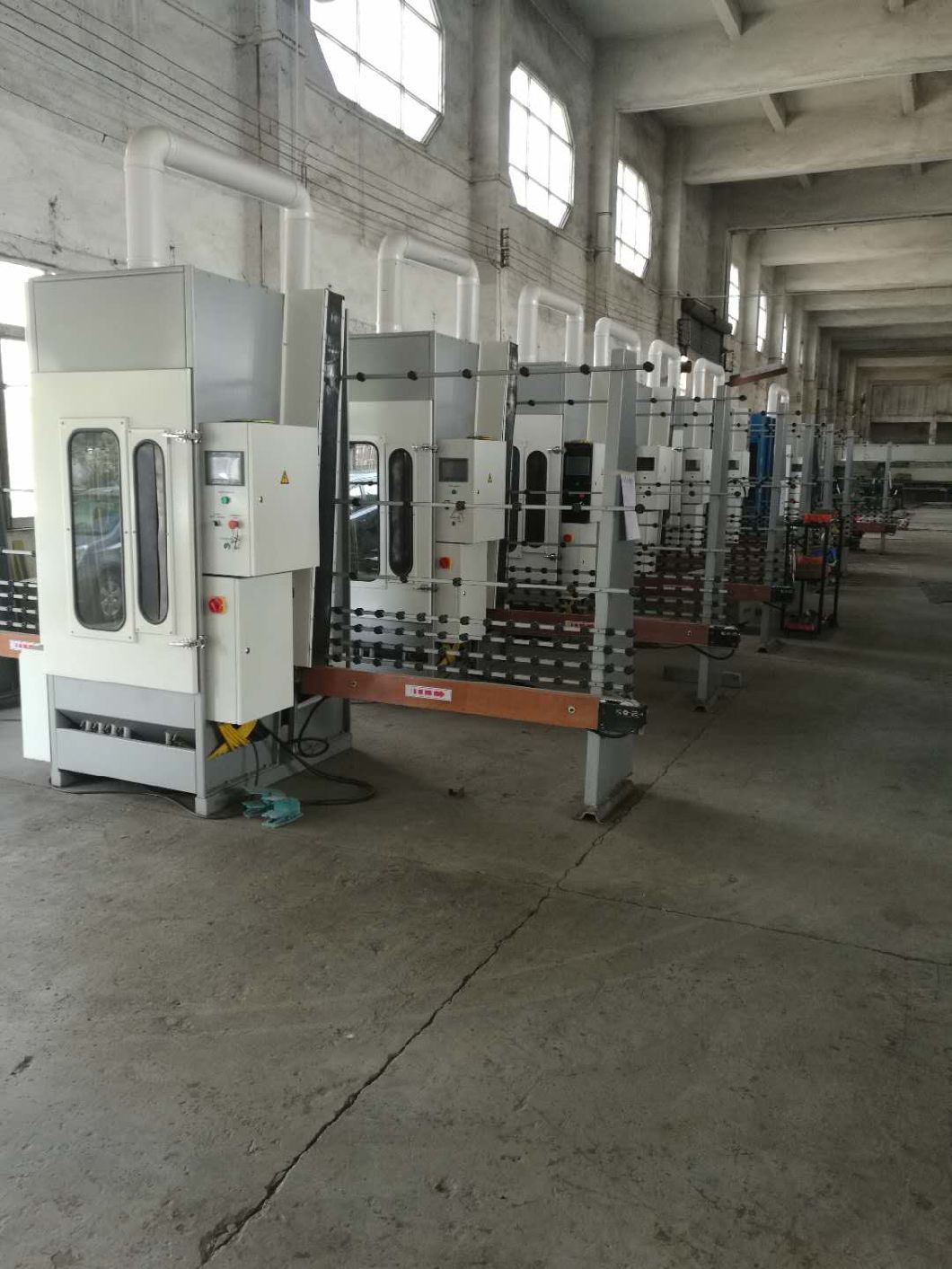 High Quality Automatic Vertical Glass Sandblasting Machine Glass Sandblaster