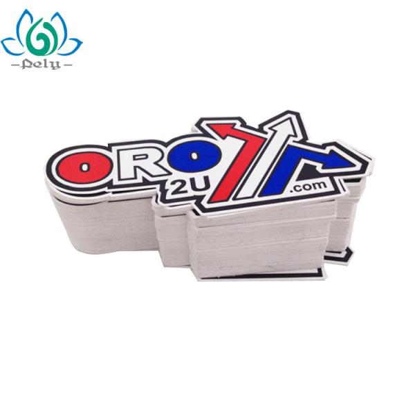 Quality Customized Logo Die Cut Waterproof Vinyl Sticker for sale