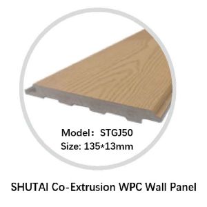 Quality Good Thermal Insulation Properties Composite Wood Plastic Panel 20.5mm Thickness for sale