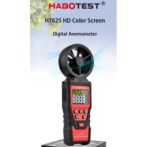 Quality 3x1.5V AAA Batteries Portable Anemometer Digital for sale