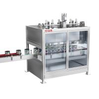 Quality Auto Production Chemical Filling Machine 0.6m3/Min Air Consumption for sale