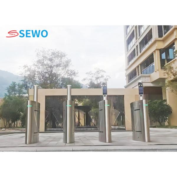 Quality Intelligent Pedestrian Barrier Gate Turnstile For Residential Gate Access for sale