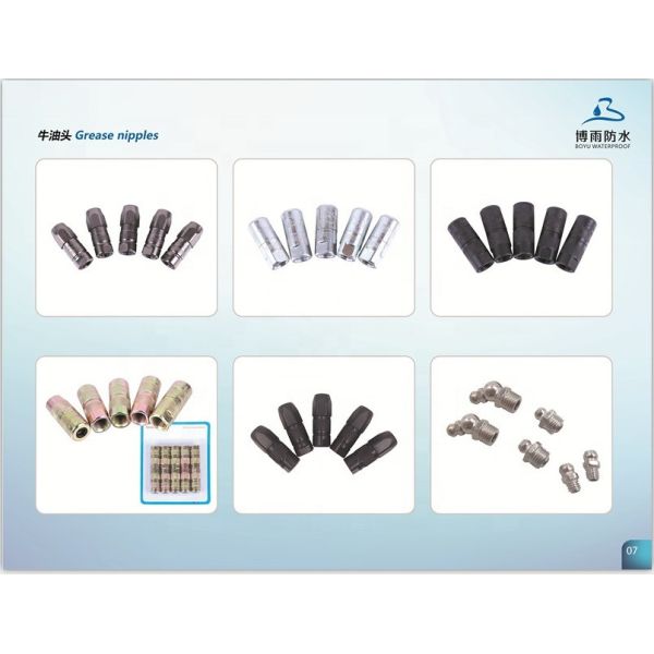 Quality A10 Concrete Packers M6 Flat Head Nipple 13*115mm for Injection for sale