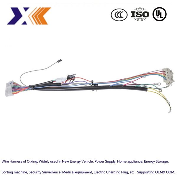Quality Custom Auto Wire Harness Assembly for Enginering Control Equipment Voltage for sale