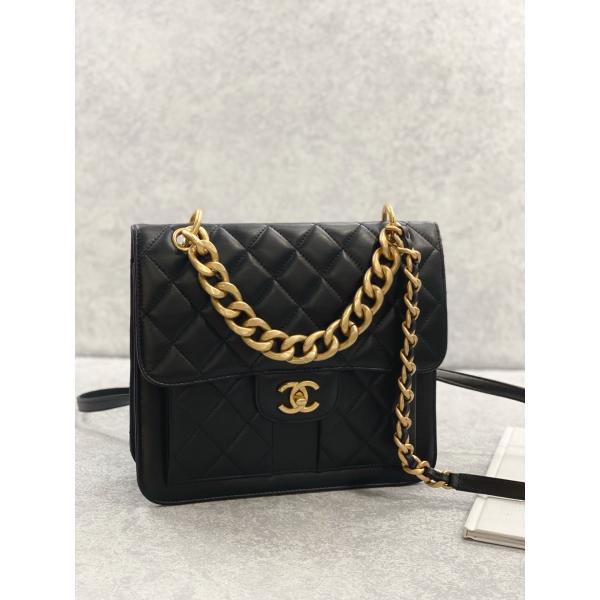 Quality 2023 SS Chanel Woc Zipper Clutch bag Casual Street Style for sale