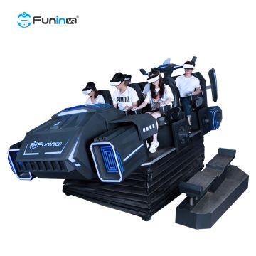 Quality HD Screen 9D Virtual Reality Simulator VR Warship With Variety Content 500kg for sale