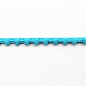 Quality Hometextile AZO Free 1cm Pom Pom Ribbon Trim for sale
