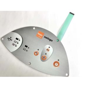 Quality Gradient Printing Waterproof Membrane Button Switch LED Backlight For TASKI for sale