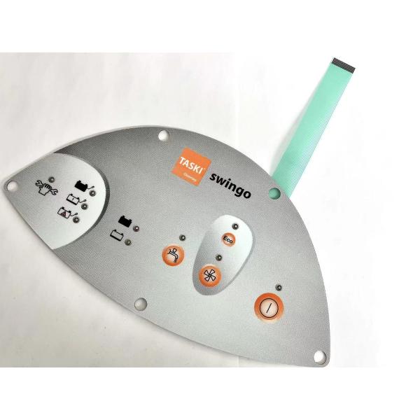 Quality Gradient Printing Waterproof Membrane Button Switch LED Backlight For TASKI for sale