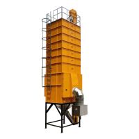 Quality Commercial Vertical Rice Husk Furnaces Circulating Corn Paddy Grain Dryer for sale
