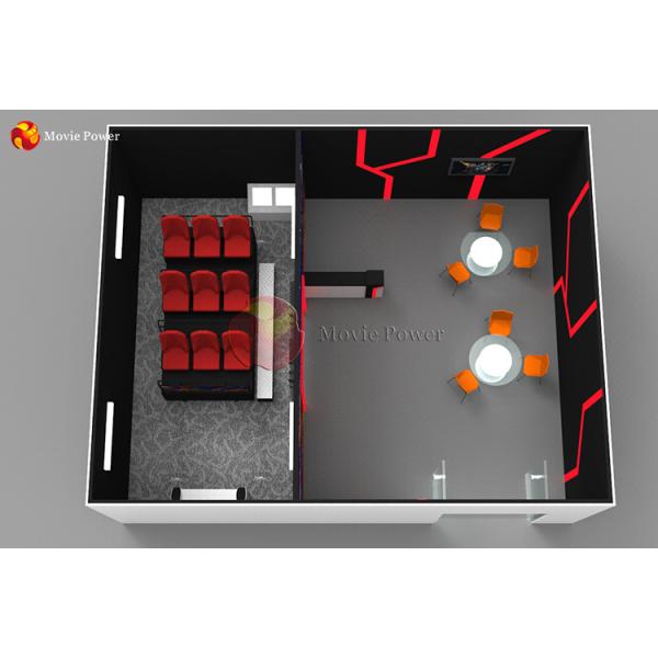 Quality Interactive Cinema 100-200 Capacity 7D Interactive Cinema for sale