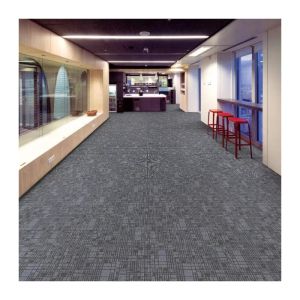 Quality 50x50 Removable Office Modular Carpet Tiles 3kg/sqm Rectangle for Professional for sale