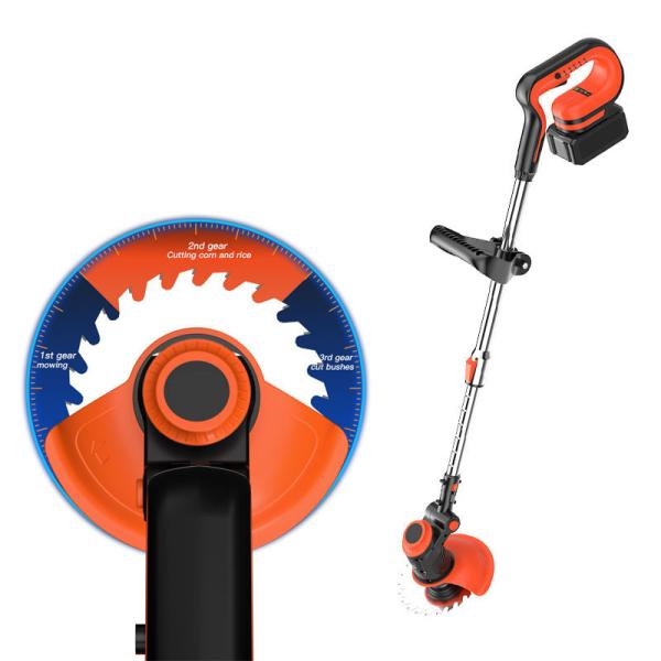 Quality 650W Power Electric String Trimmer Cordless Lithium Battery Operated for sale
