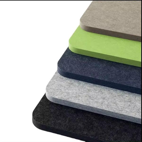 Quality 100% Felt Fiber Polyester Soundproof Acoustic Panel for Auditorium Gym Customization for sale