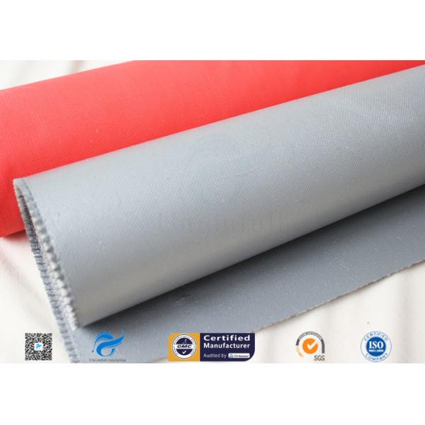 Quality Electrical Insulation Silicone Fiberglass Fabric / Glass Fibre Cloth Fire for sale