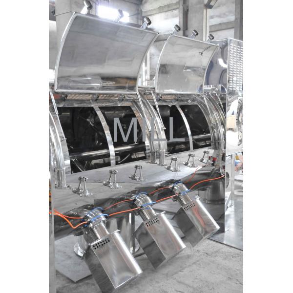 Quality Salt Industrial Horizontal Plough Mixer Coulter Mixer Easy Operation Stable for sale