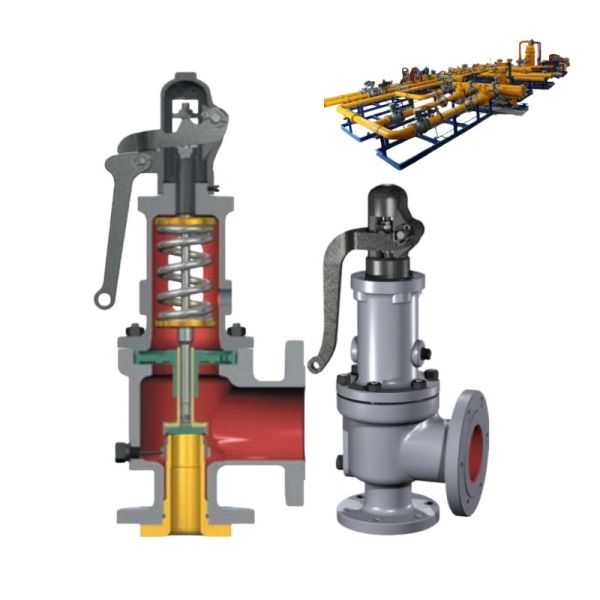 Quality High Capacity Consolidated Type 1900/P Type ASME Certified Spring Loaded Safety Relief Valve for Boiler & Pressure Vessel for sale