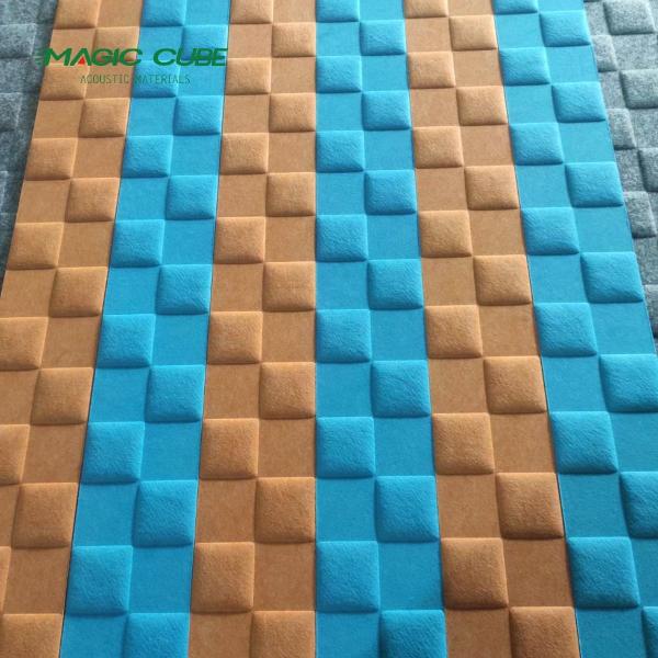 Quality Modern Design Polyester Fiber 3D Acoustic Panel For Interior Decoration for sale