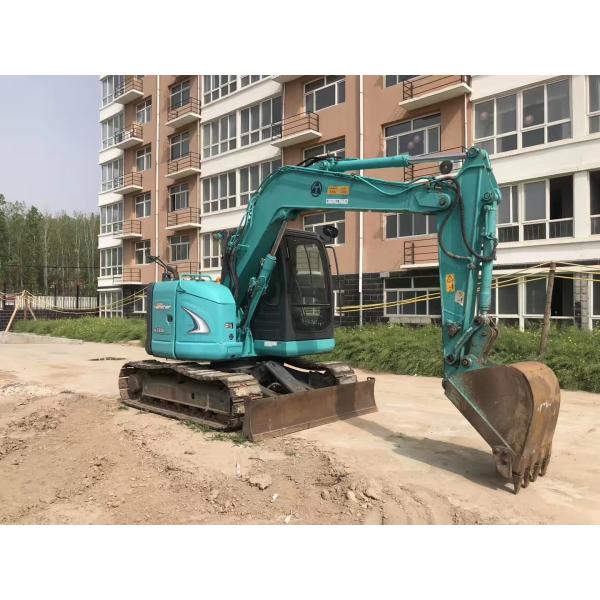 Quality Second Hand Kobelco SK70SR Used Crawler Excavator With 3 Ton Rated Loading for sale