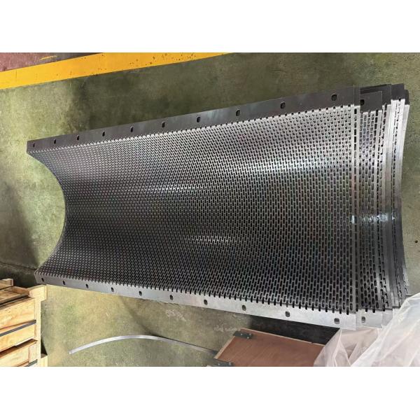 Quality Q195 Material High Opening Rate Long Square Hole Screens with Precise Size for sale