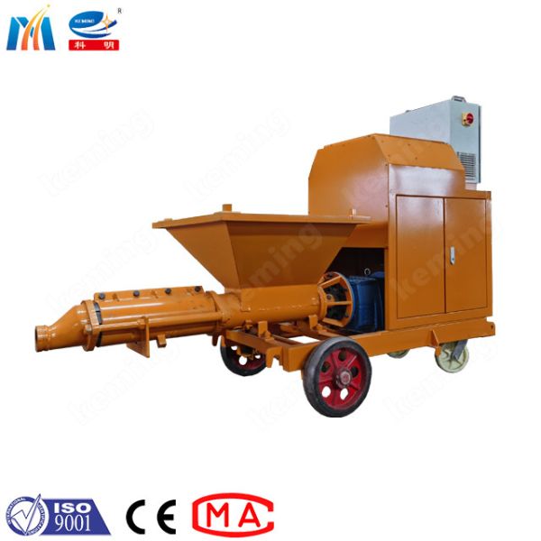 Quality 15 Mm Aggregate Spraying Machine Screw Plastering For Construction for sale