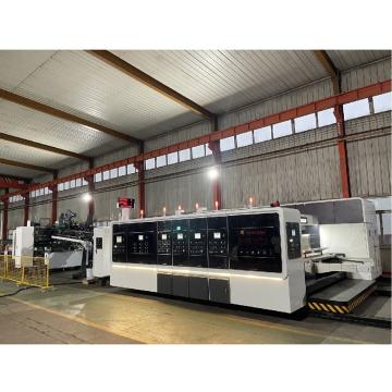 Fully Automatic Flexo Printing Carton Box Making Machine 1224 1228