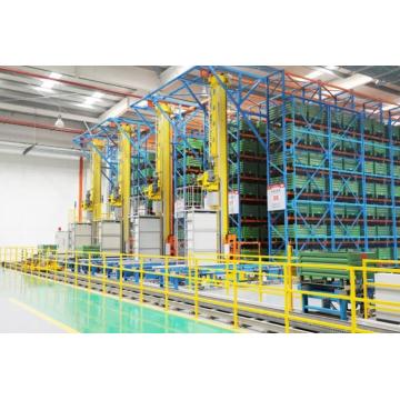 Quality Height 12900mm Lightweight ASRS Stacker Crane Single Mast SRM for sale