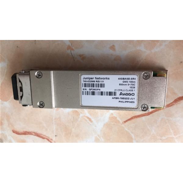 Quality Juniper Networks SFP Transceiver Module 40GASE-SR4 OM3 100m 850nm Juniper 40G for sale