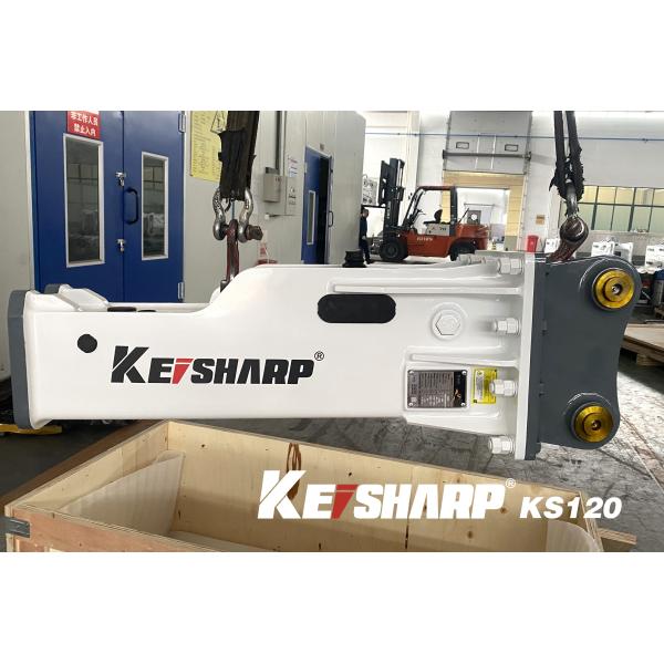 Quality KS550 200mm Chisel Box Type Excavator Hydraulic Breakers For Mining / Metallurgy for sale