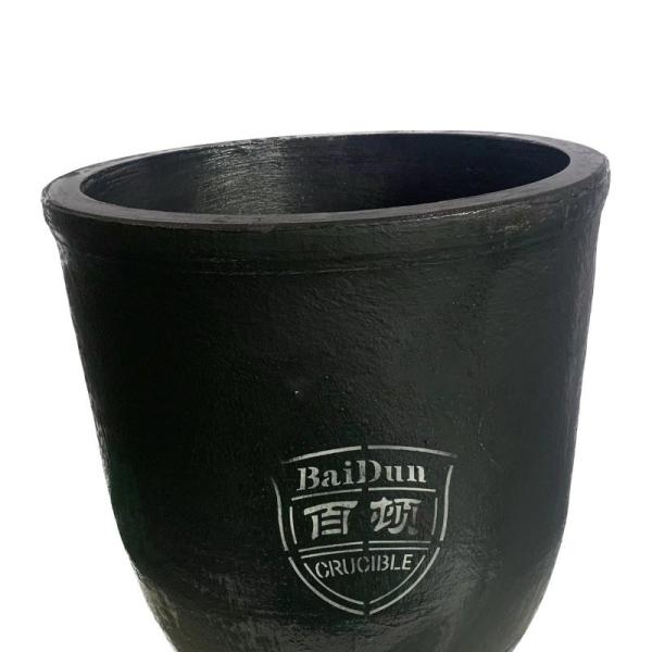 Quality Cylindrical Graphite Carbon Crucible Corrosion Resistant Smooth Surface Finish for sale