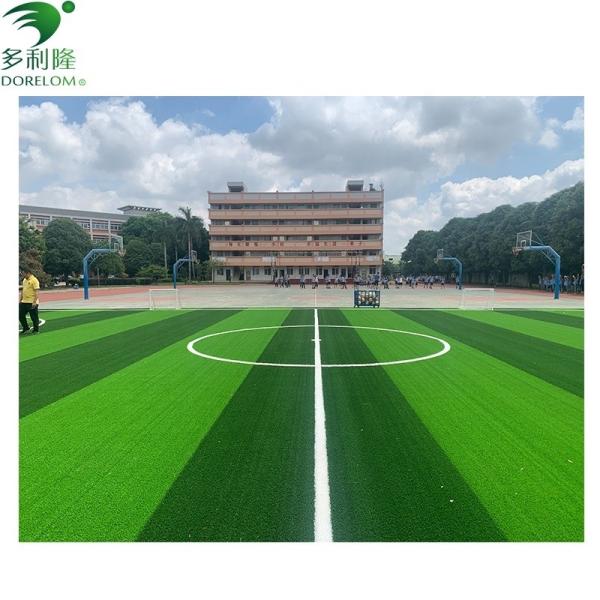 Quality 2.2-2.5kg PE Monofilament Artificial Grass for Football Field Durable and Long for sale