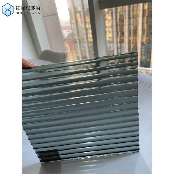 Quality Gray Grey Nashiji/Flora/Karatachi/Mayflower Figured/Rolled Float Glass Tempered Glass 4mm 5mm 5.5mm 6mm for sale