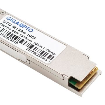 Quality QSFP+ SMF 40GBASE PSM4 4x10G 10km 1310nm MTP MPO-12 Industrial DOM for sale