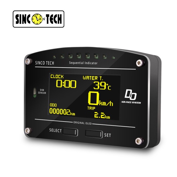 Quality Sinco Tech Race Car Dashboard 2.5 Inch DO907 Oil Pressure Gauge for sale