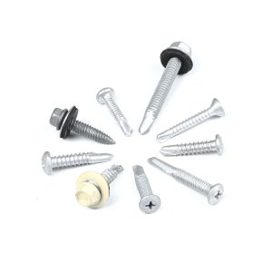 Quality Sale Bi Material Hex Csk Pan Head Washer Self Drilling Screw with Washer 100% QC for sale