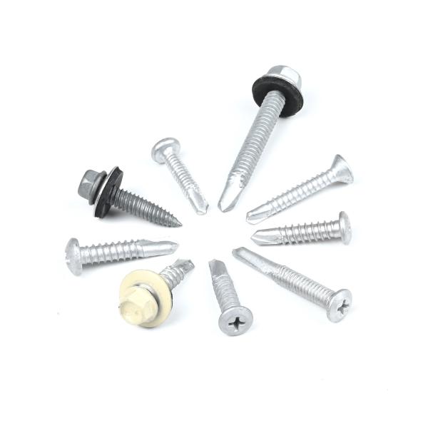 Quality Sale Bi Material Hex Csk Pan Head Washer Self Drilling Screw with Washer 100% QC Tested for sale